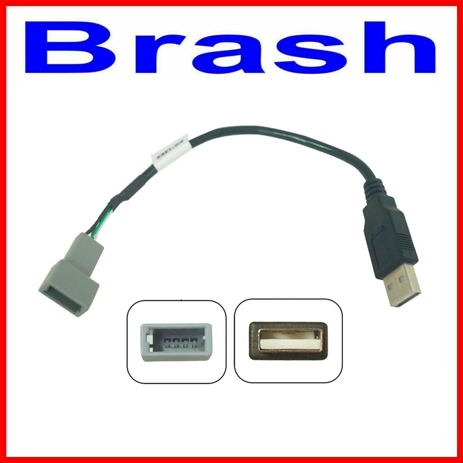 Hyundai Veloster 2011+ USB RETENTION CABLE ADAPTER FOR HEAD UNIT LIKE ...