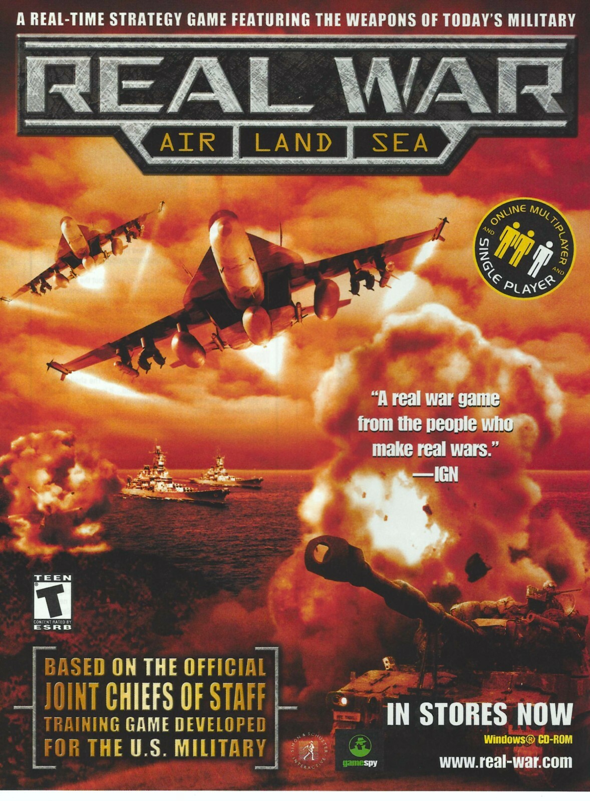 Real War: Air-Land-Sea Print Ad/Poster Art PC Small Box (C) | eBay