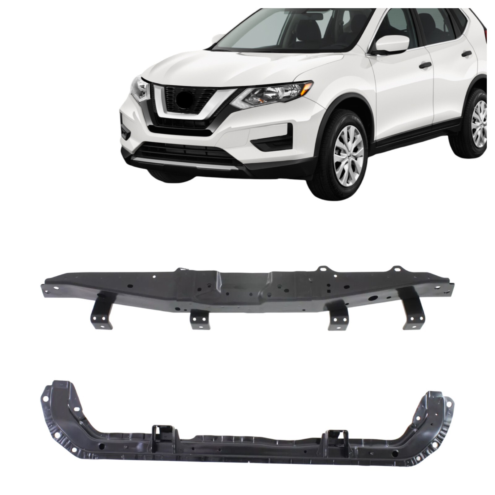 Fits 2014-2020 Nissan Rogue Radiator Supports Core Set of Upper and ...
