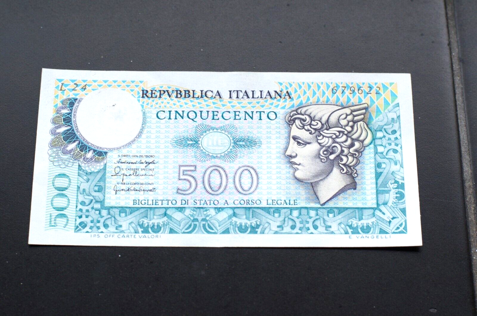 Vintage Bank Note 1976 500 Italian Lire | eBay UK