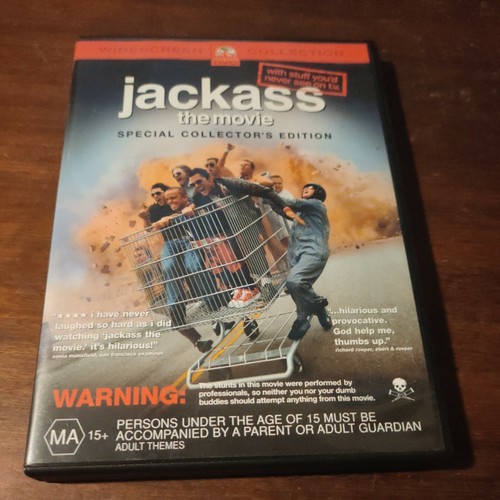 Jackass - The Movie (DVD. Region 4, 2003) | eBay Australia