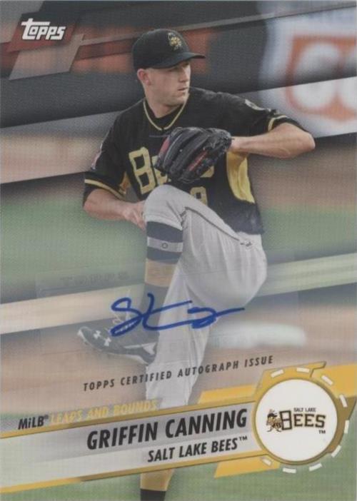2019 Topps Pro Debut - Mlb Leaps and Bounds Griffin Canning #LB-GC ...
