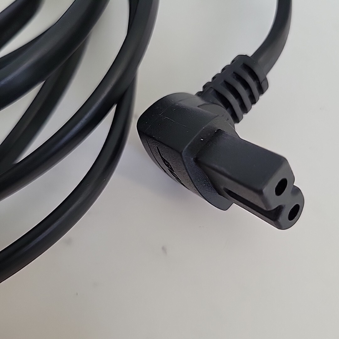 Bose UNIELEC UC-215 7A 125V Polarized Two Prong Angled Power Cord Cable ...