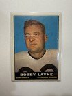 1961 Topps Football Card #104 Bobby Layne-Pittsburgh Steelers | eBay