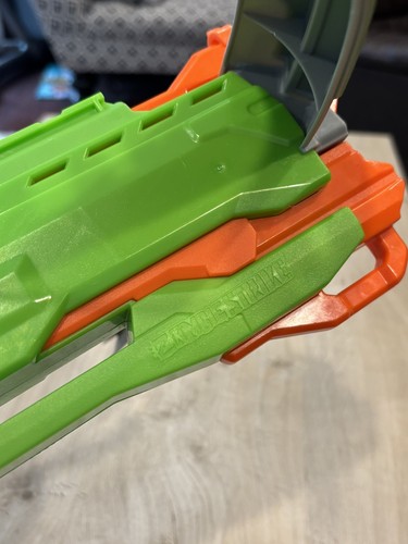 NERF Zombie Strike CROSSFIRE Bow Dart Gun Blaster Crossbow TESTED *NO ...