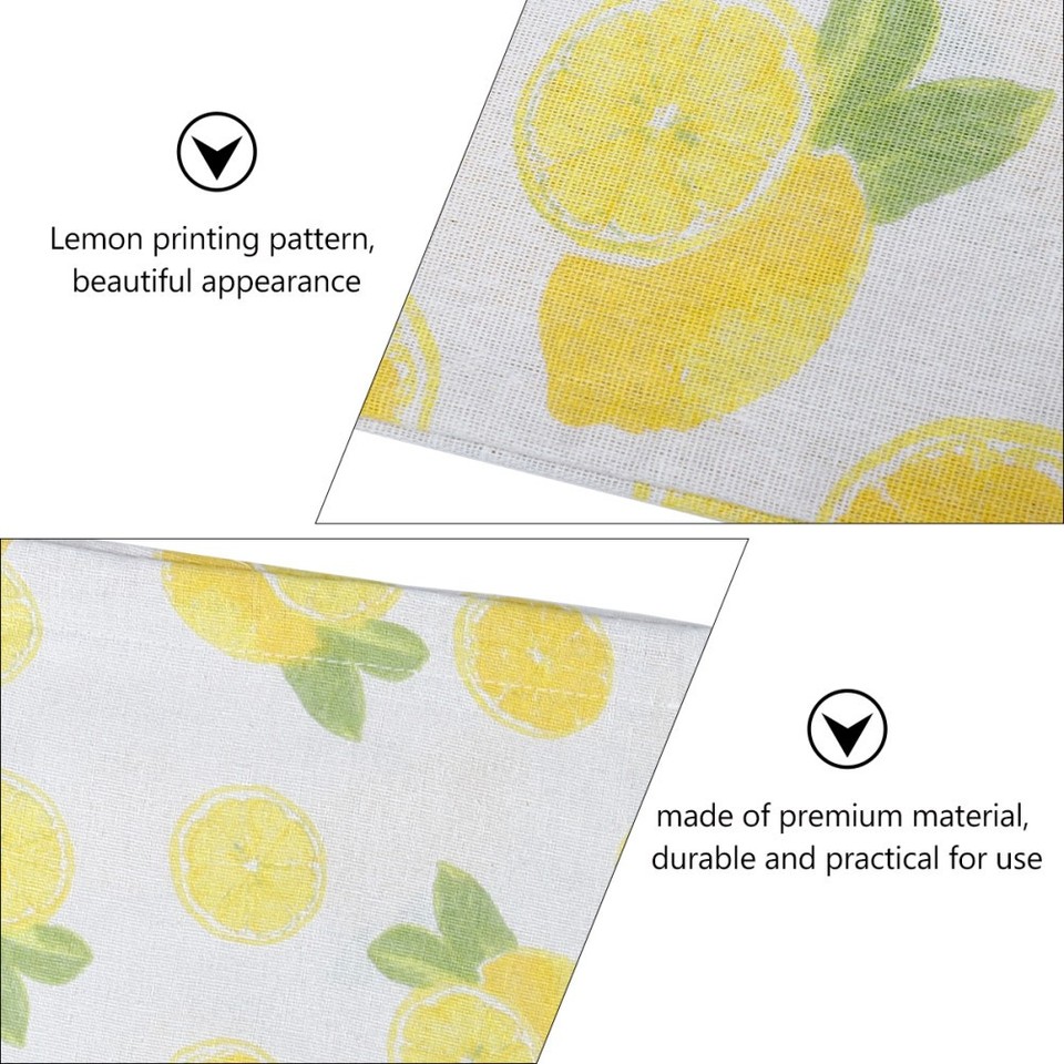 3 Pcs Everyday Makeup Bag Draw String Pouch Lemon Design Drawstring ...
