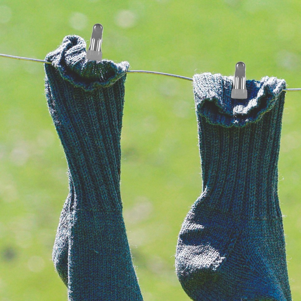 24 Pcs Heavy Duty Pool Cover Clamps Swimming Clip Steel Metal Spring ...