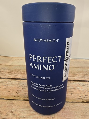 BodyHealth Perfect Amino Vegan Dietary Supplement 60 Servings 300 ...