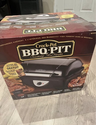 Crock-Pot BBQ Pit Countertop Slow-Roaster – Brand New in Box | eBay