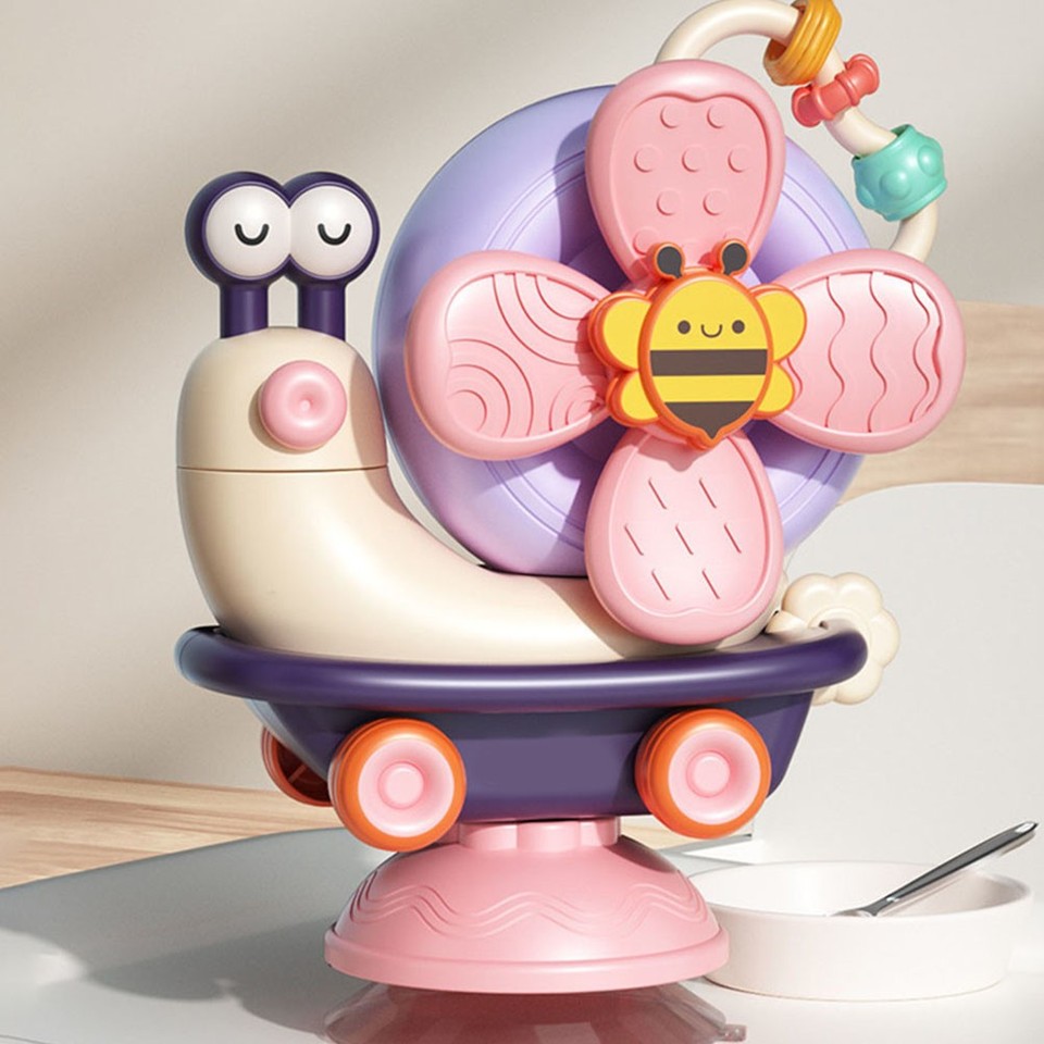 Baby Suction Windmill Toy Rotary Windmill Suction Toy Infant Fine Motor ...
