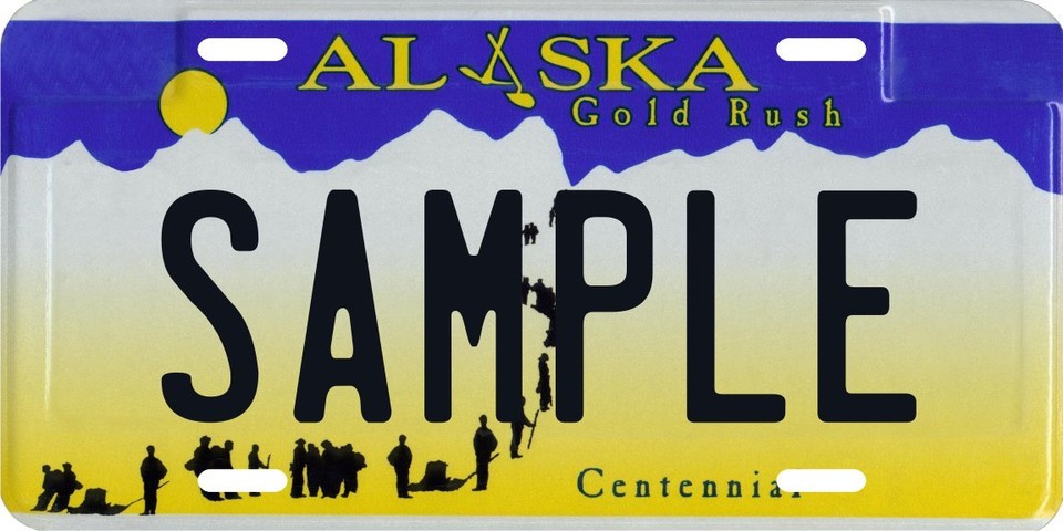 Custom Personalized Vanity Metal License Plate - Your Name Your State ...
