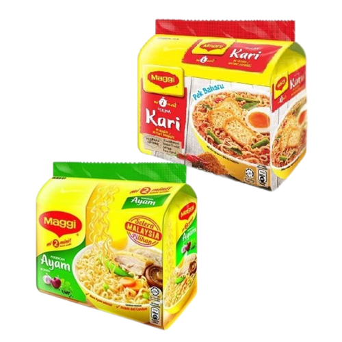 MAGGI 2-Minutes Instant Noodle Curry & Chicken Flavour Malaysia (77g x ...