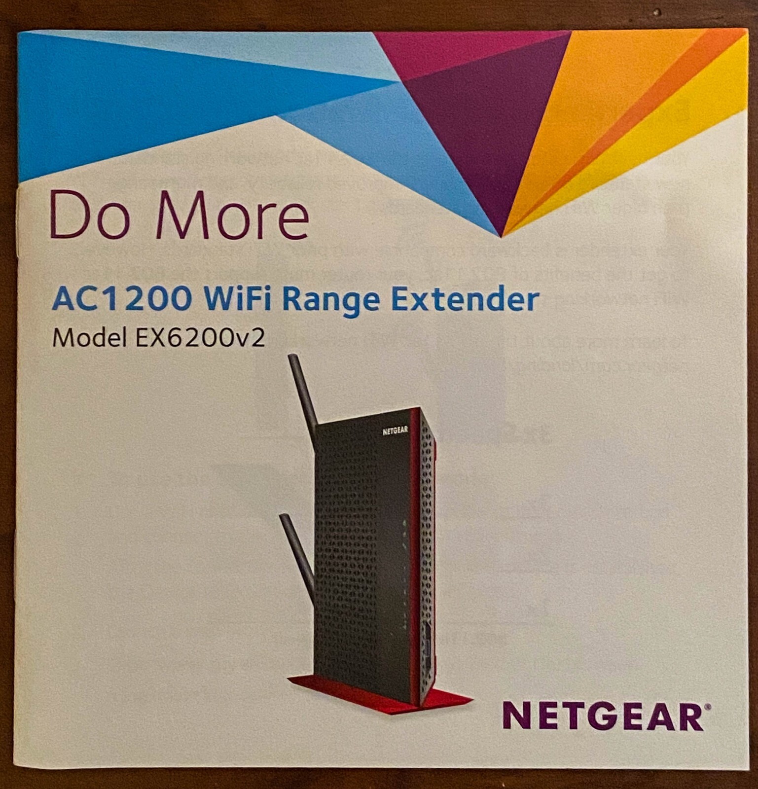 Netgear AC1200 Dual Band Wi-Fi Range Extender (Model EX6200v2 ...
