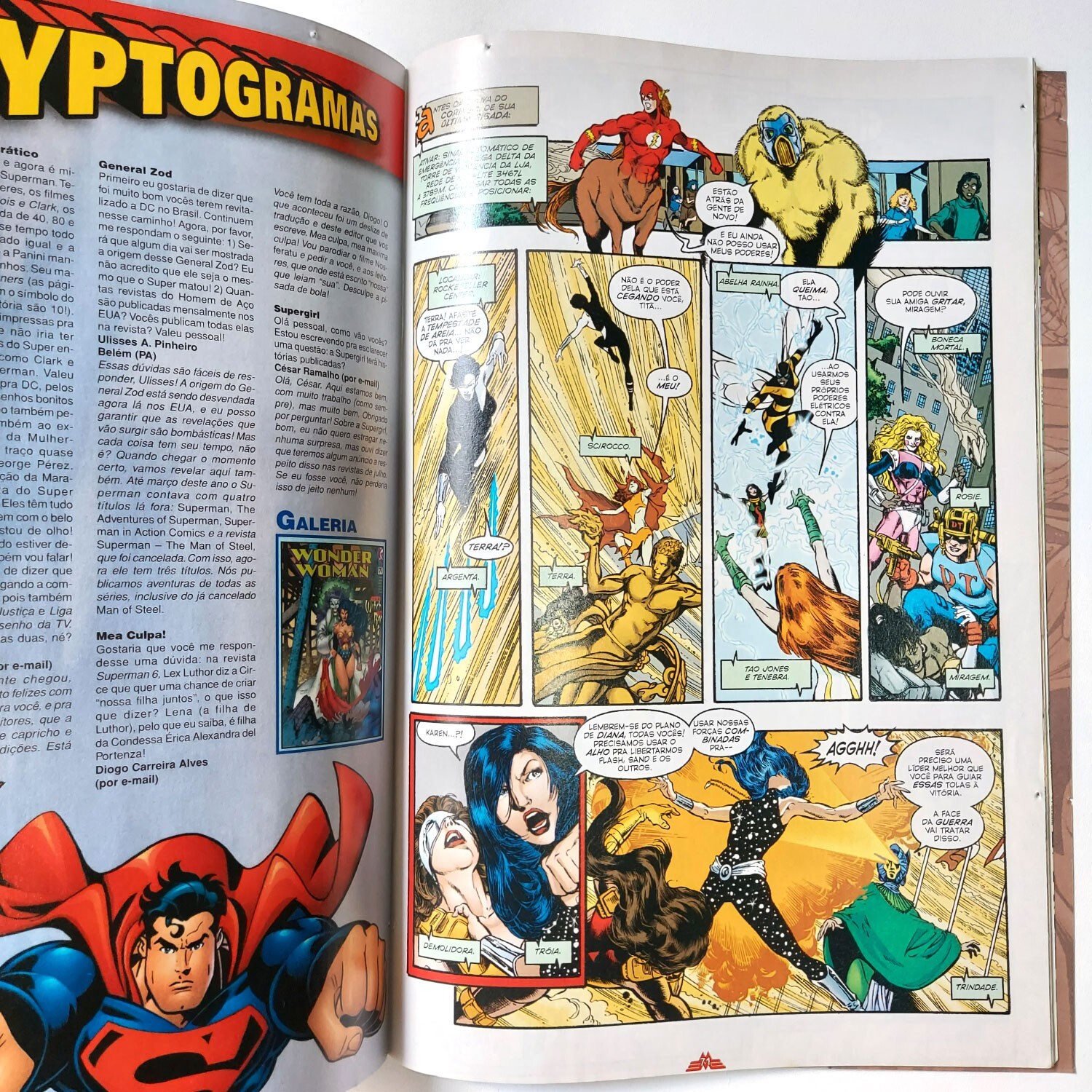 Foreign ACTION COMICS #787 / WONDER WOMAN #175 Comic Book from Brazil ...