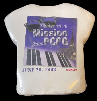 Vintage 90s PCPG Compaq Computer Software promo Tee Shirt size XL June ...