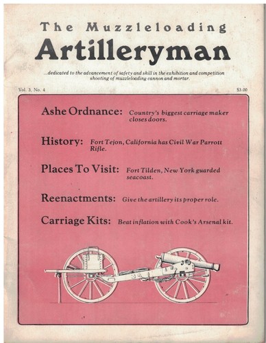 Fall 1982 issue of The Artilleryman Magazine Vol. 3, No. 4 | eBay
