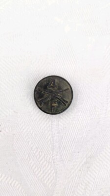ORIGINAL WWI US ARMY M1917 TUNIC 4TH INFANTRY COMPANY H COLLAR DISC ...