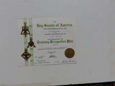 1966 Scouter's Key (Cub Scouting) Quinnipiac Council Connecticut Boy ...