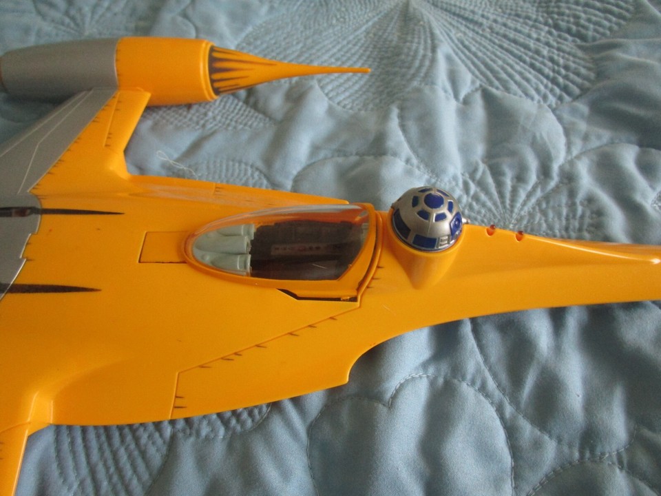 Star Wars Naboo Fighter Phantom Menace Episode 1 Electronic 1998 ...