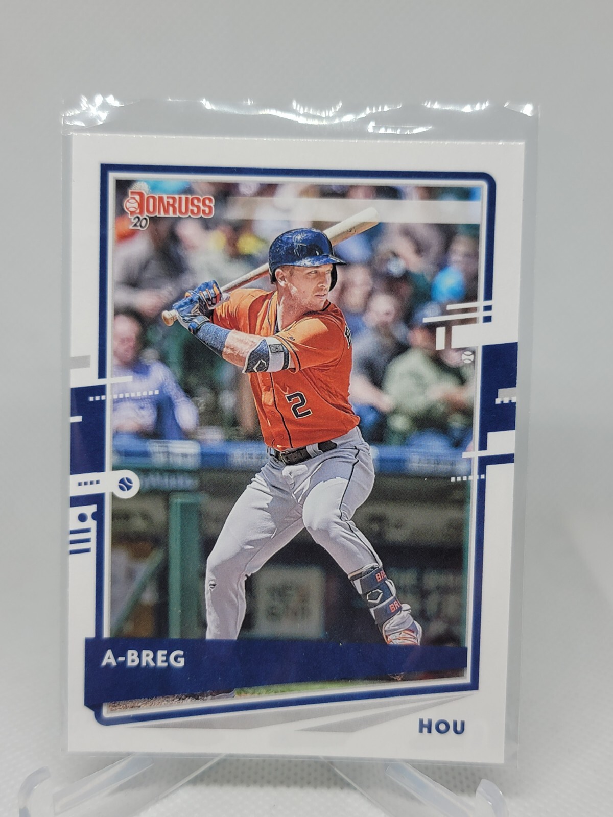 2020 Donruss Nickname Variation #112 A-BREG Alex Bregman Houston Astros ...