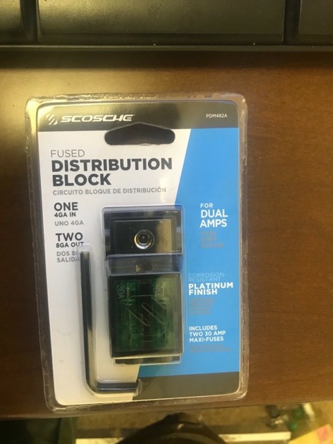 SCOSCHE PDM482A P7 Maxi Fuse Block 2-Out for sale online | eBay