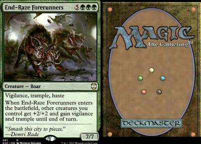 Magic the Gathering-MTG- End -Raze Forerunners | eBay