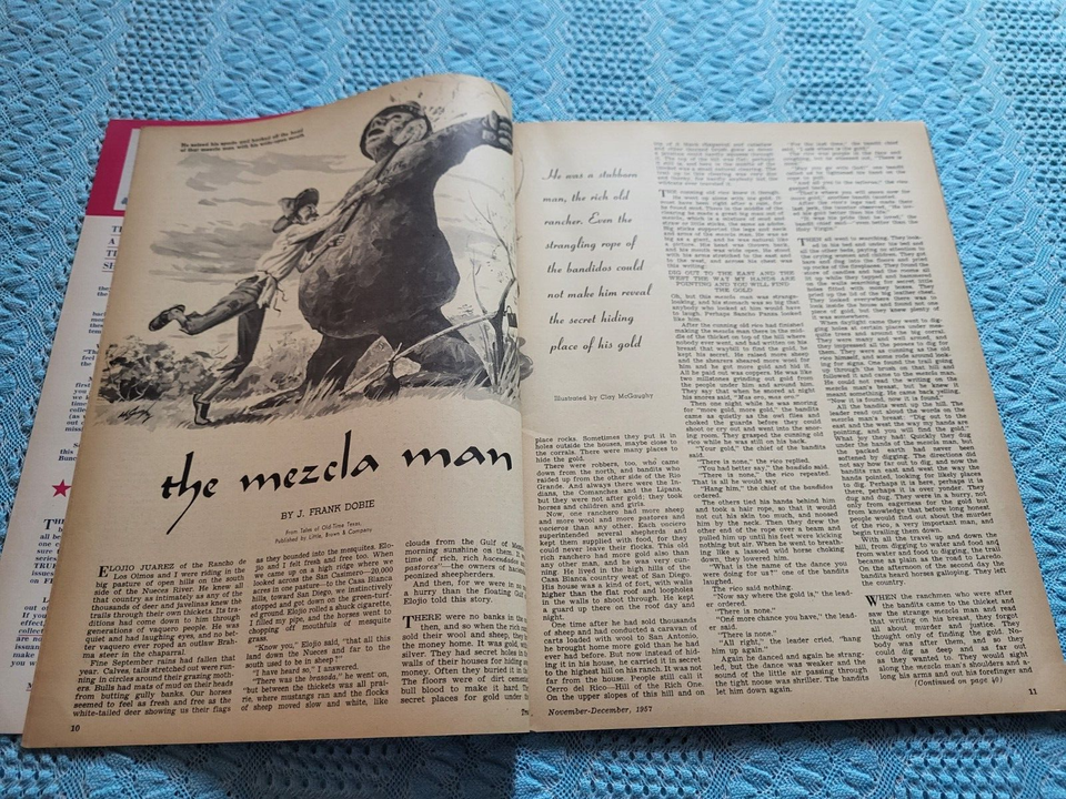 TRUE WEST MAGAZINE-DEC. 1957-LOVELY ECHO HAWK COVER | eBay