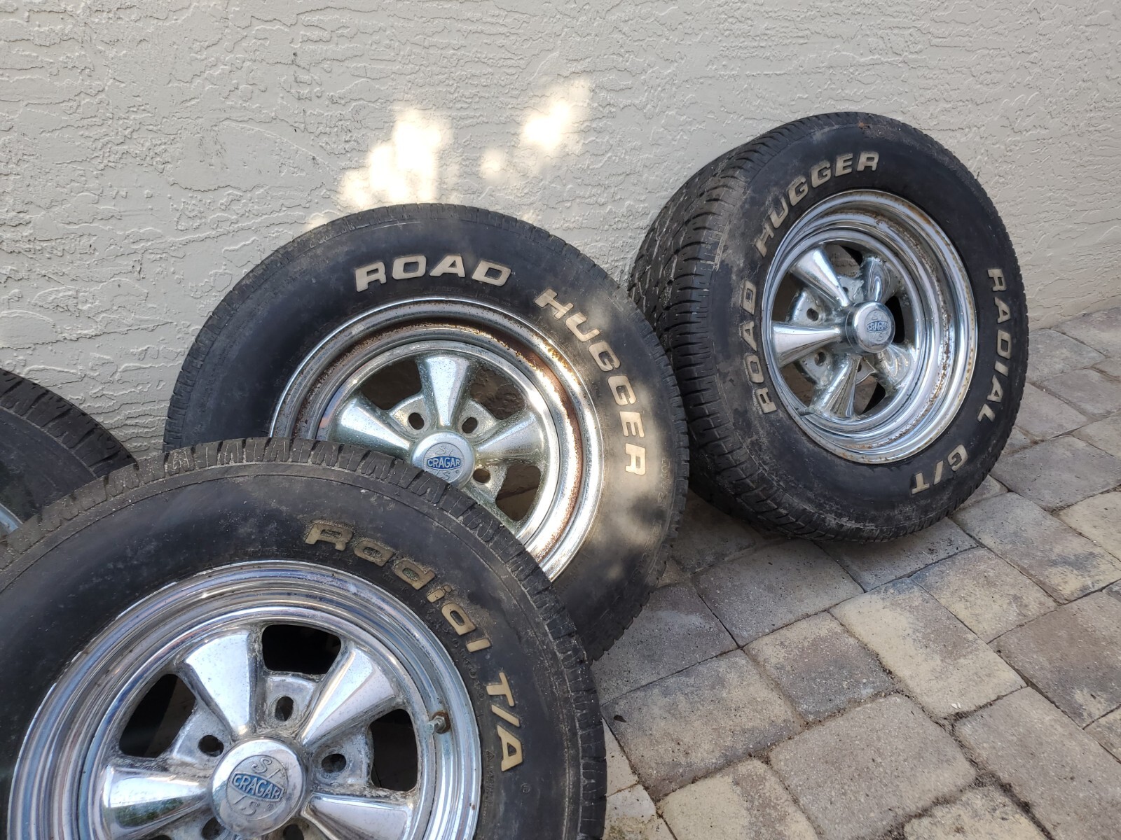 cragar ss rims with tires. 4 rims/tires good condition with lots of ...