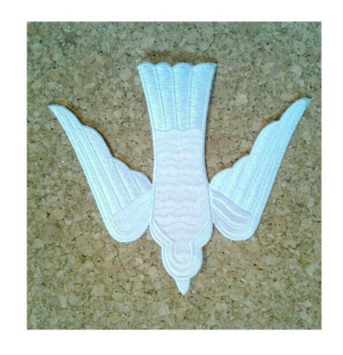 Dove - Holy Spirit - Eternal Peace - Faith - Embroidered Iron On ...