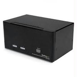 StarTech-New-SV231TDVIUA _ 2 Port Triple Monitor DVI USB KVM Switch wi ...
