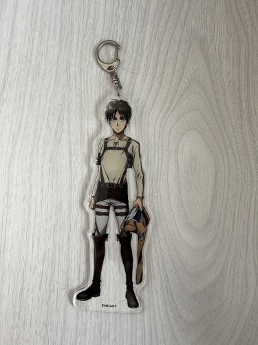 Attack on Titan Eren Yeager Acrylic Keychain, Anime Logo Collectible | eBay