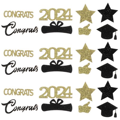 Graduation Confetti Paper Centerpiece Decor Tables Crescent | eBay