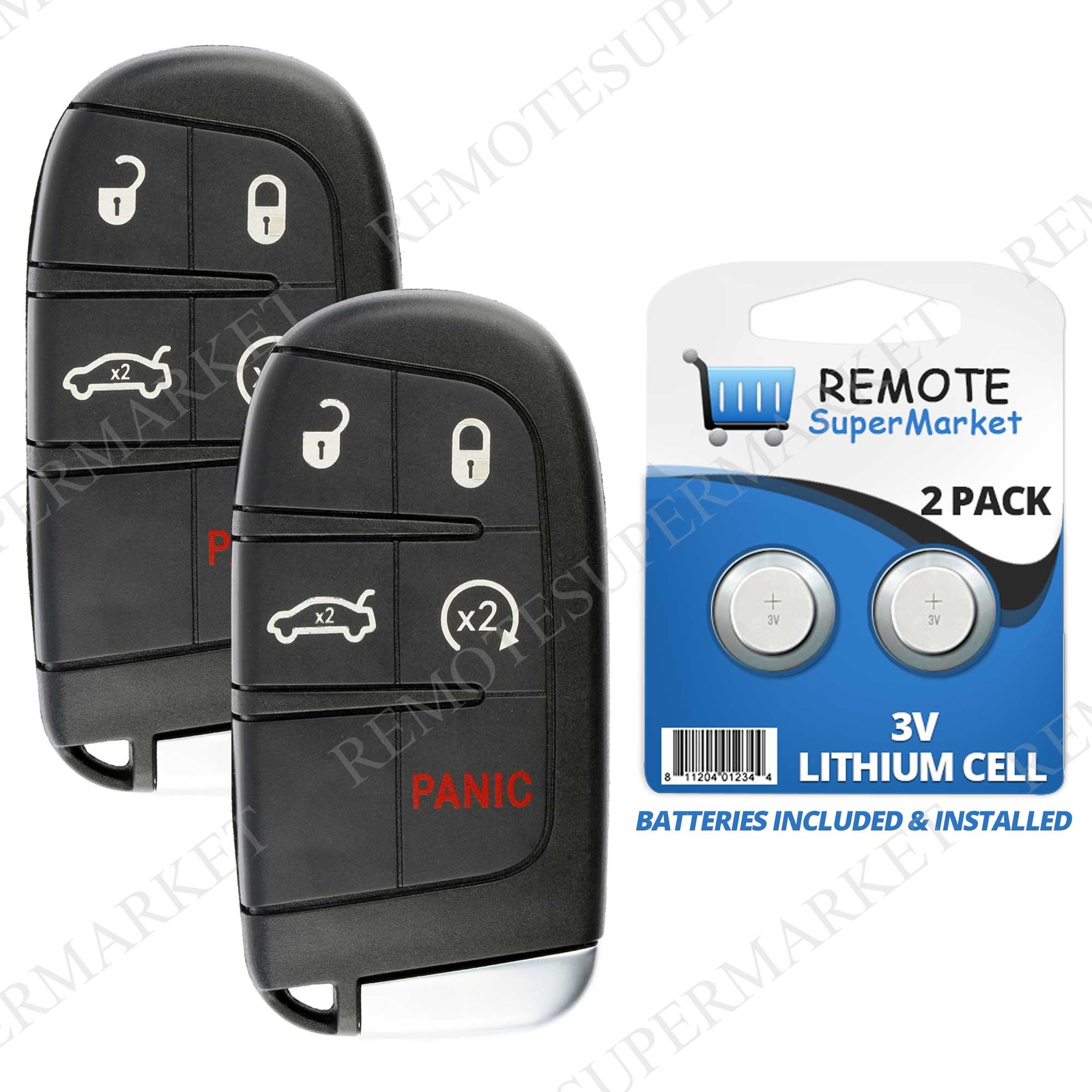 2 Remote For 2014 2015 2016 Dodge Dart Keyless Entry Start Fob | eBay