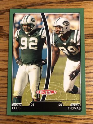 Shaun Ellis Bryan Thomas 2007 Topps Total Jets #235 *6574* | eBay