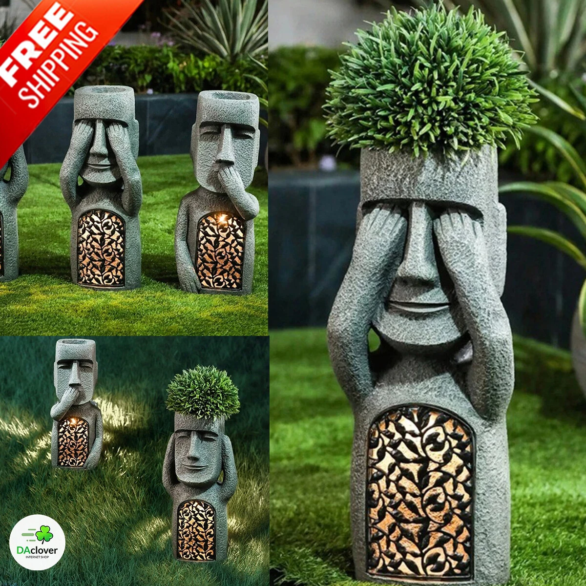Moai Garden Statues Australia | Fasci Garden