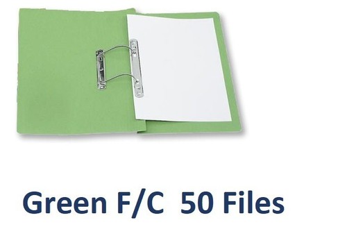 50 x JIFFEX Transfer Files F/C Green Twin Spring Coils Compressor Bar ...