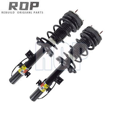 2X Rear Shock Absorber Strut Assys w/ Electric for Range Rover Evoque ...