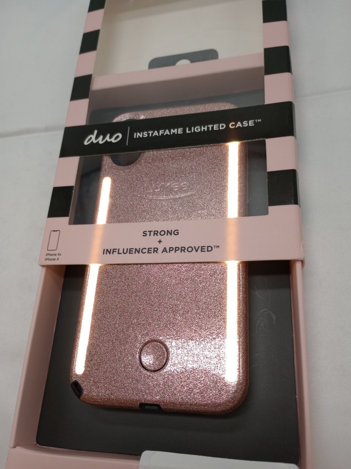 LuMee Duo Instafame Lighted Case for iPhone Xs/ X . New/ Open box | eBay