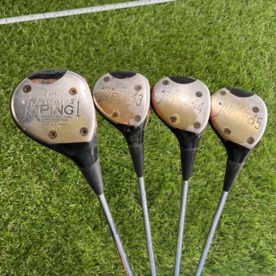 Ping Karsten II Wood Set 1/3/4/5 Steel Ping Shafts Right Handed | eBay