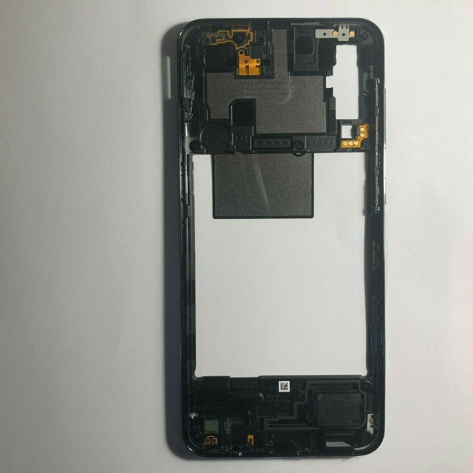 Genuine Samsung Galaxy A50 SM-A505 Black Rear Middle Frame Housing GH97 ...