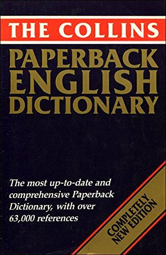 The Collins Paperback English Dictionary by 0004332458 FREE Shipping ...
