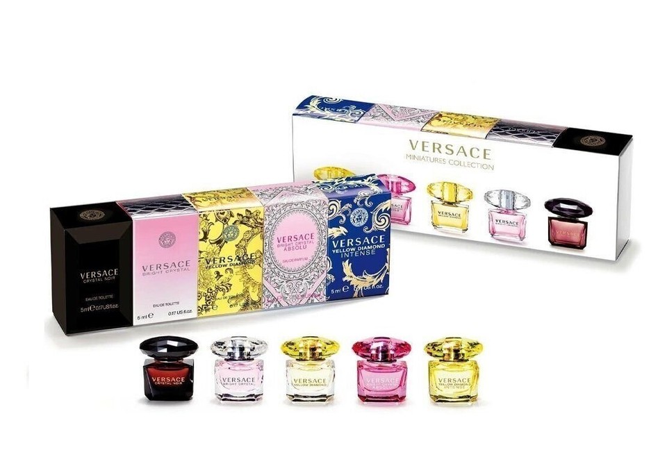 Versace 5 piece miniature fragrance collection for Women Set NIB | eBay