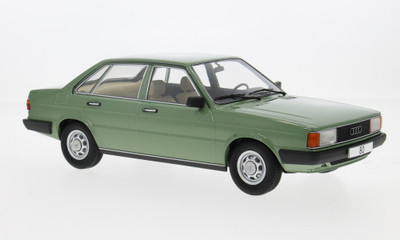 Audi 80 B2 de 1978 verde metalizado a 1/18 de Model Car Group MCG18525 ...