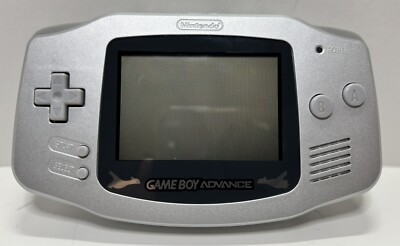 Nintendo Gameboy Advance Console Pokemon Silver Reshell Cleaned ...