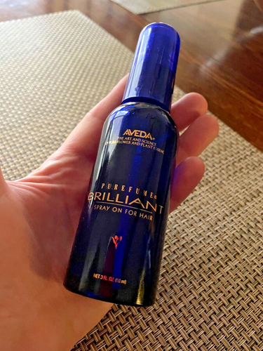 Aveda Original Purefume Brilliant Spray On For Hair Vintage Glass ...