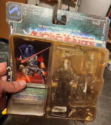 MICRONAUTS RARE PALISADES TOYS RETRO Black And Gold GALACTIC DEFENDER ...