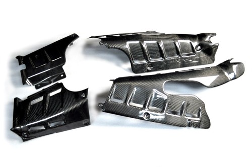 Ferrari F430 430 Spider Carbon Fiber Engine Bay Panels Spider | eBay