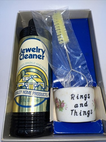Vintage Stanley Home Products Jewelry Cleaning Kit In Box New Old Stock ...