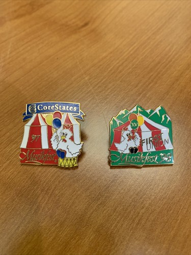 Vtg Musikfest Pins Bethlehem PA Music Festival CoreStates 1997 First ...