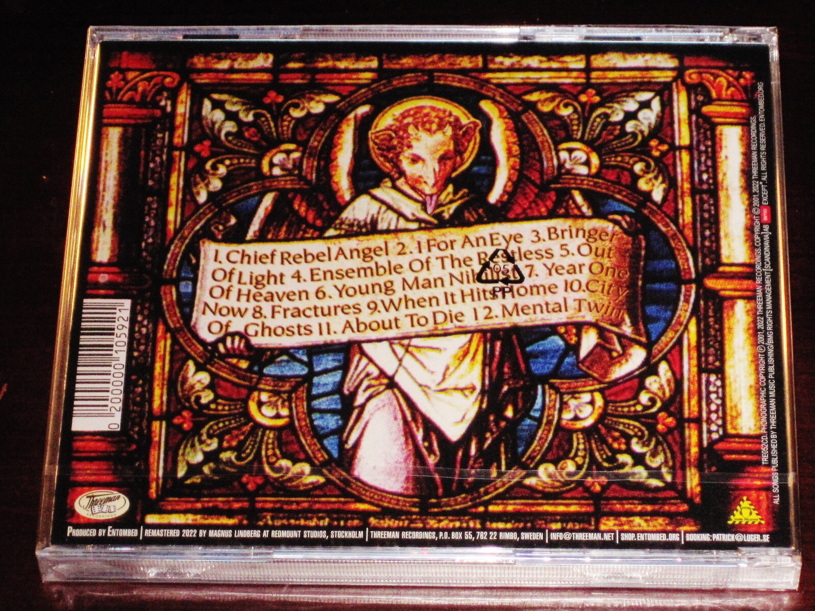 Entombed: Morning Star CD 2022 Reissue Threeman Recordings Sweden ...